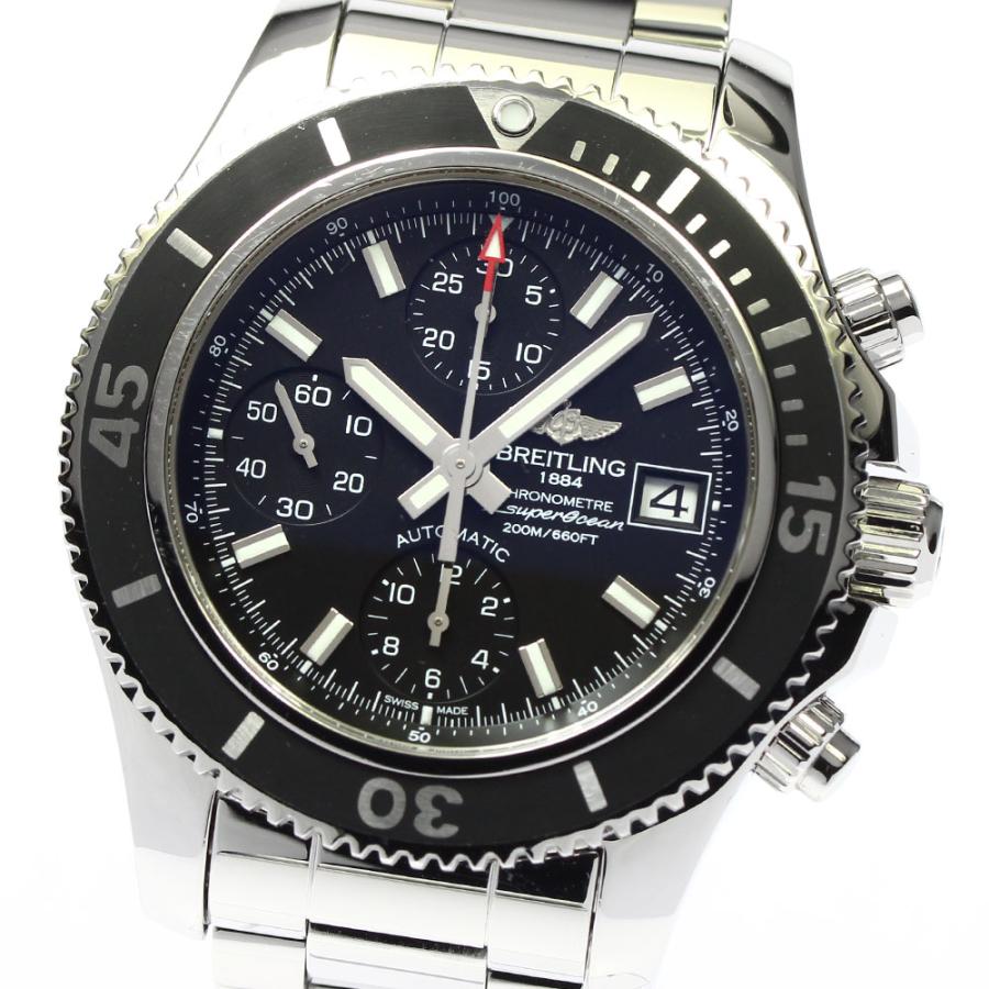 ブライトリング BREITLING A13311 スーパーオーシャン42 クロノグラフ 自動巻き メンズ 良品 _799818 ...