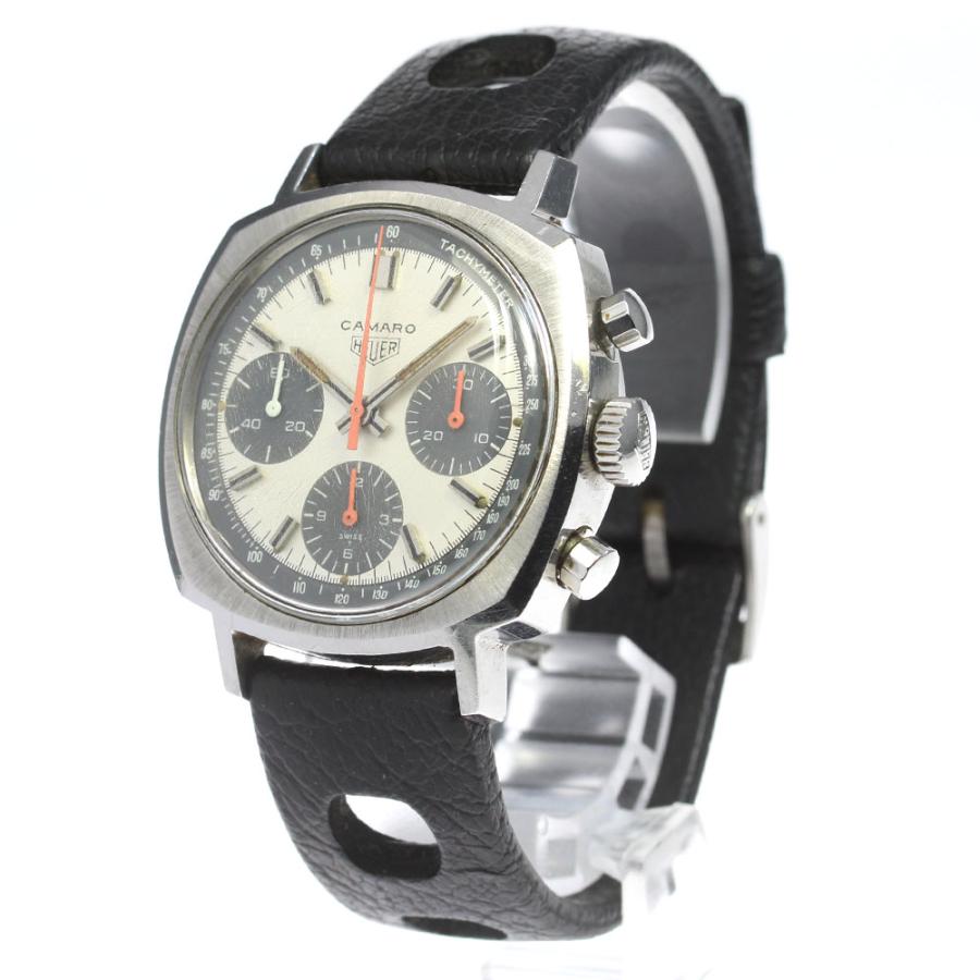 訳あり ホイヤー Heuer 73643 カマロ クロノグラフ cal.7736 手巻き メンズ _800087 :800087:CLOSER ...