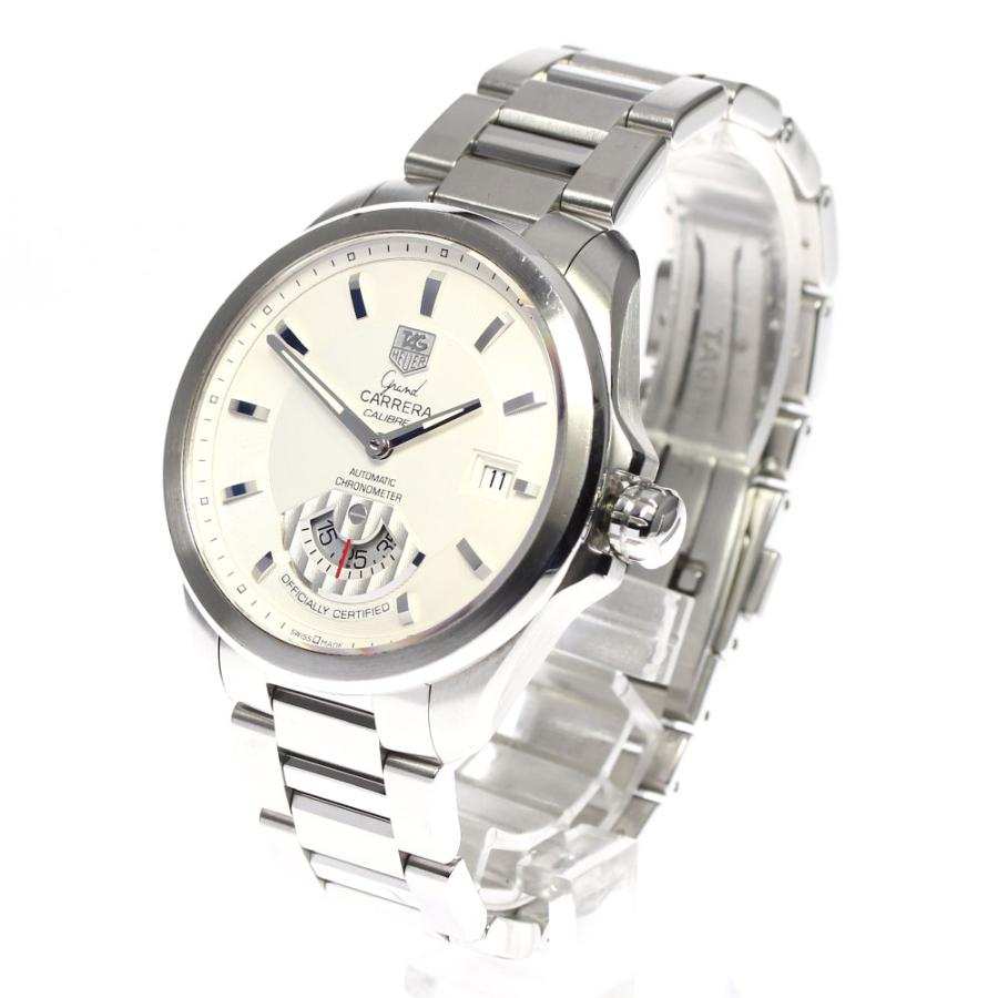 訳あり タグホイヤー TAG HEUER WAV511B.BA0900 グランドカレラ キャリバー6 自動巻き メンズ 箱・保証書付き ...