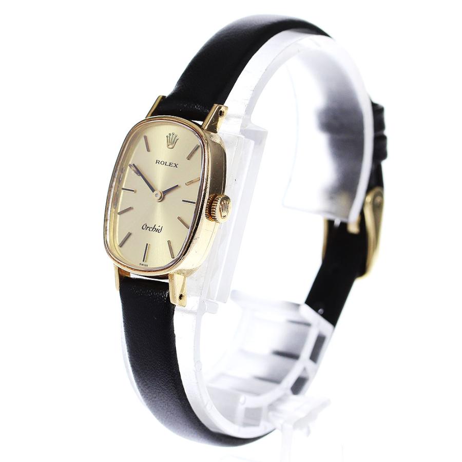 ロレックス ROLEX オーキッド K18YG Cal.1400 手巻き レディース _800183 : 800183 : CLOSER Yahoo!ショップ - 通販 - Yahoo!ショッピング