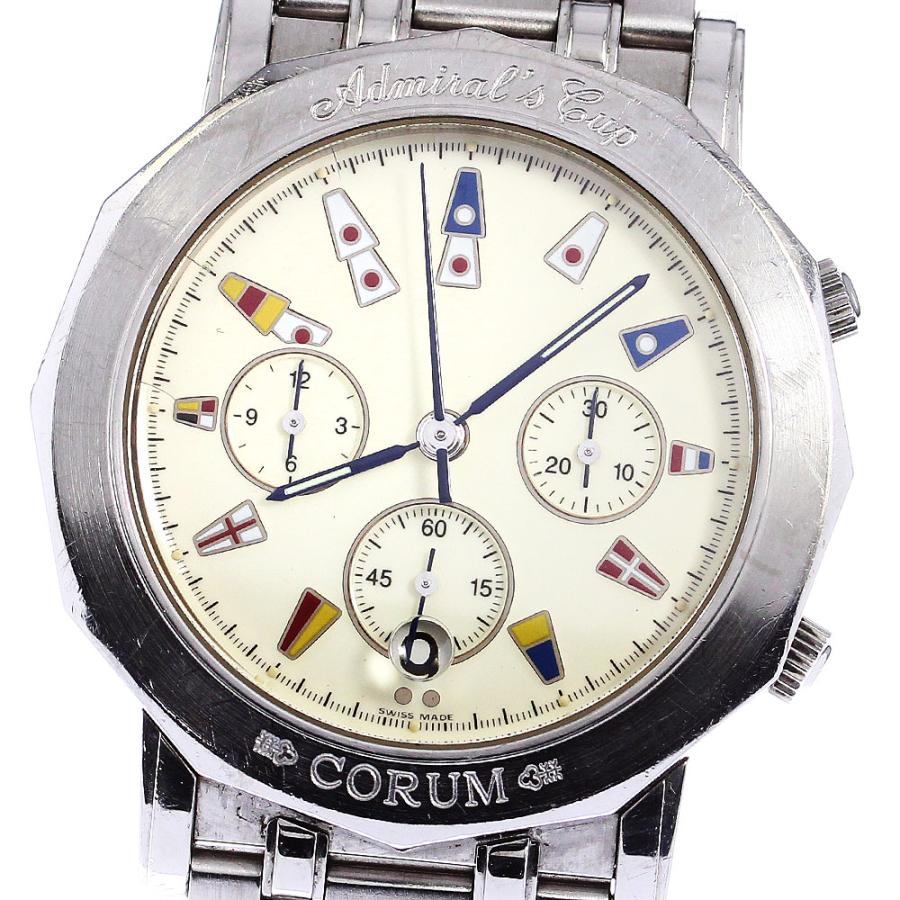 ジャンク コルム CORUM 296.830.20 V585 アドミラルズカップ クロノグラフ 自動巻き メンズ _800210 : 800210 : CLOSER Yahoo!ショップ ...