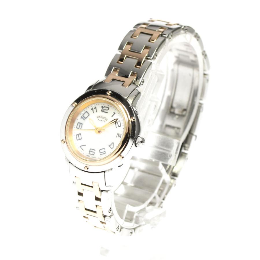 エルメス HERMES CP1.221 クリッパー クラシック デイト クォーツ レディース _800222 :800222:CLOSER ...