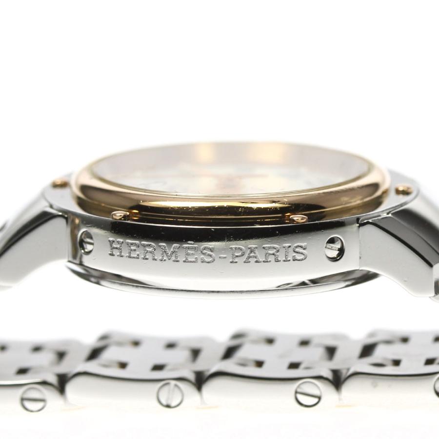 エルメス HERMES CP1.221 クリッパー クラシック デイト クォーツ レディース _800222 : 800222 ...