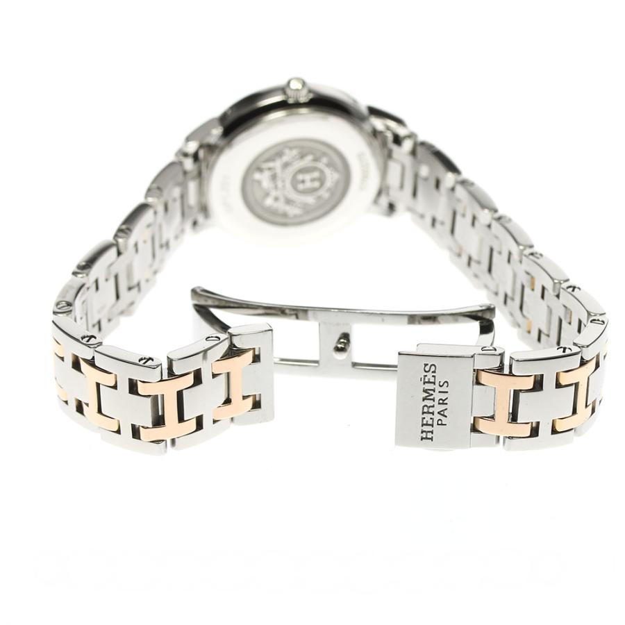 エルメス HERMES CP1.221 クリッパー クラシック デイト クォーツ レディース _800222 : 800222 ...