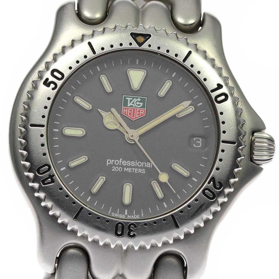 タグホイヤー TAG HEUER S99.206 セル デイト クォーツ メンズ _800337 : 800337 : CLOSER ...