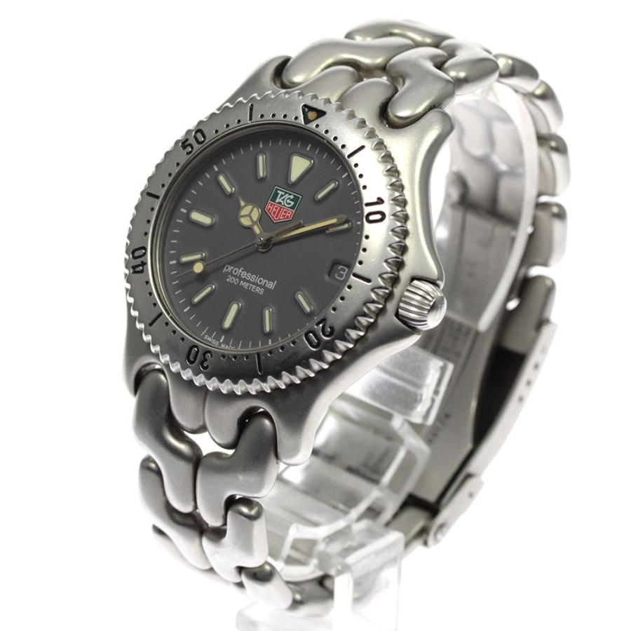 タグホイヤー TAG HEUER S99.206 セル デイト クォーツ メンズ _800337 : 800337 : CLOSER ...