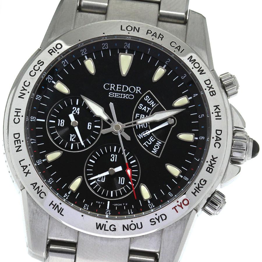 SEIKO（セイコー） SEIKO GCBG987 4S77-0A40 クレドール フェニックス ワールドタイム 熊川哲也モデル 1000本 ...