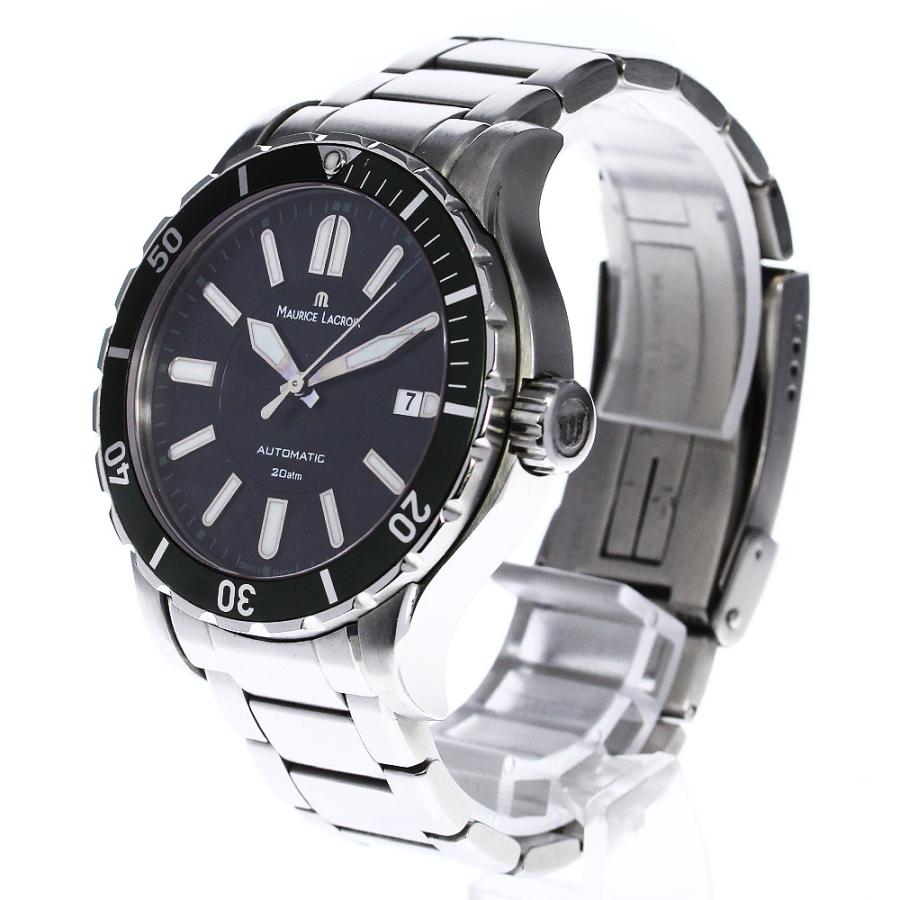 ベルト訳あり モーリス・ラクロア Maurice Lacroix MI6028 ミロス デイト 自動巻き メンズ _800412 ...