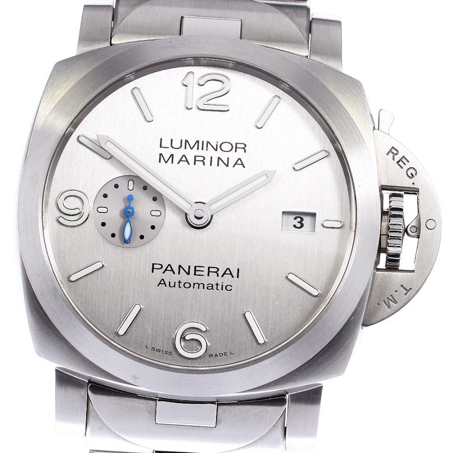 パネライ PANERAI PAM00978 ルミノール マリーナ デイト 自動巻き メンズ 良品 箱・保証書付き_800488 : ...