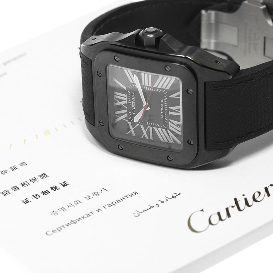 Cartier カルティエ CARTIER WSSA0006 サントス100 LM 自動巻き メンズ 良品 保証書付き_800532 ...