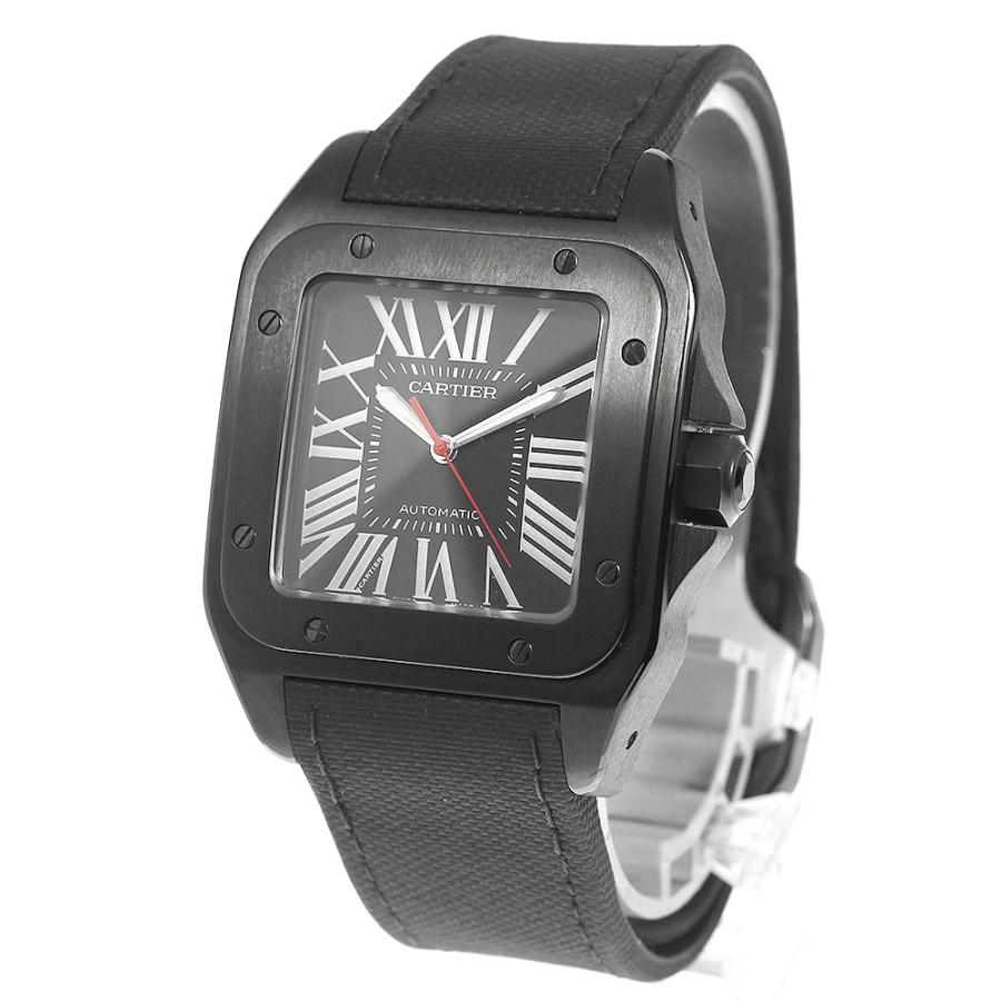 Cartier（カルティエ） CARTIER WSSA0006 サントス100 LM 自動巻き メンズ 良品 保証書付き_800532 ...