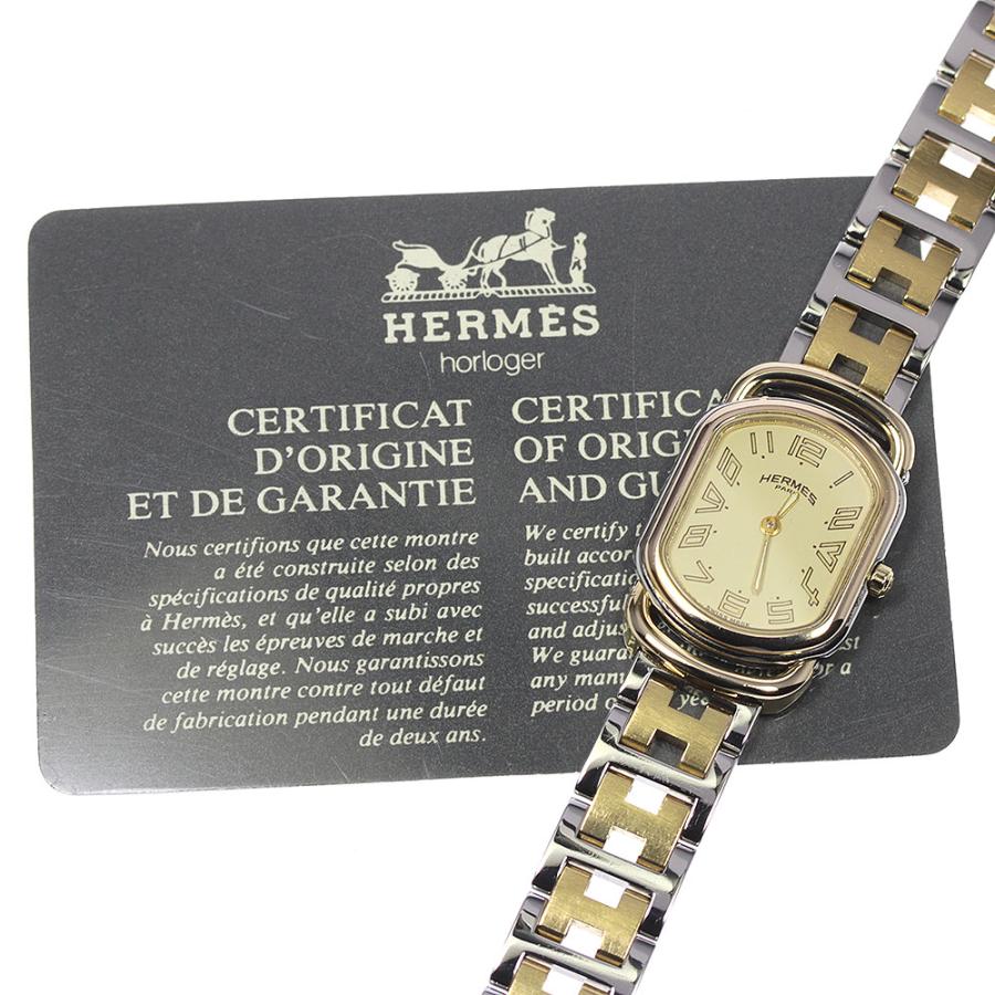 HERMES エルメス RA1.220 ラリー クォーツ レディース 保証書付き_800573 : CLOSER Yahoo!ショップ ...