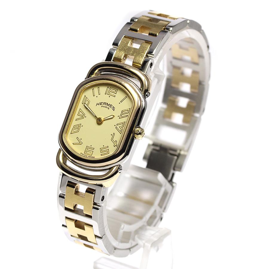 HERMES エルメス RA1.220 ラリー クォーツ レディース 保証書付き_800573 : CLOSER Yahoo!ショップ ...