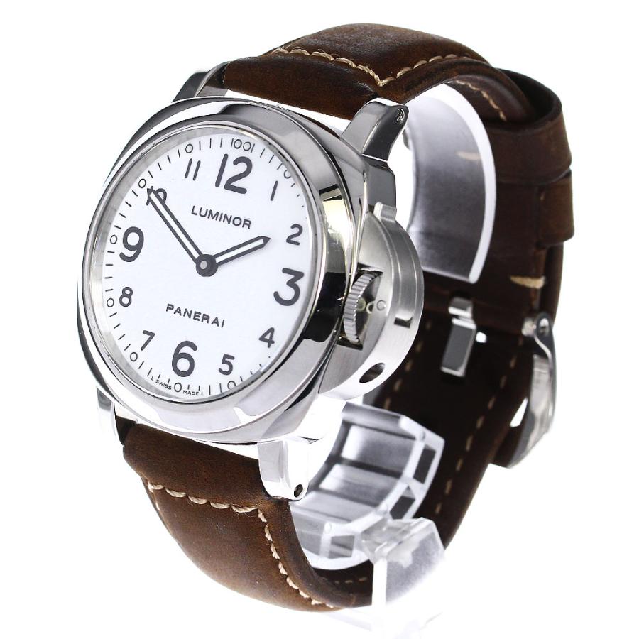 OFFICINE PANERAI（オフィチーネ パネライ） パネライ PANERAI PAM00114 ルミノールベース 手巻き メンズ _800742 : CLOSER Yahoo!ショップ ...