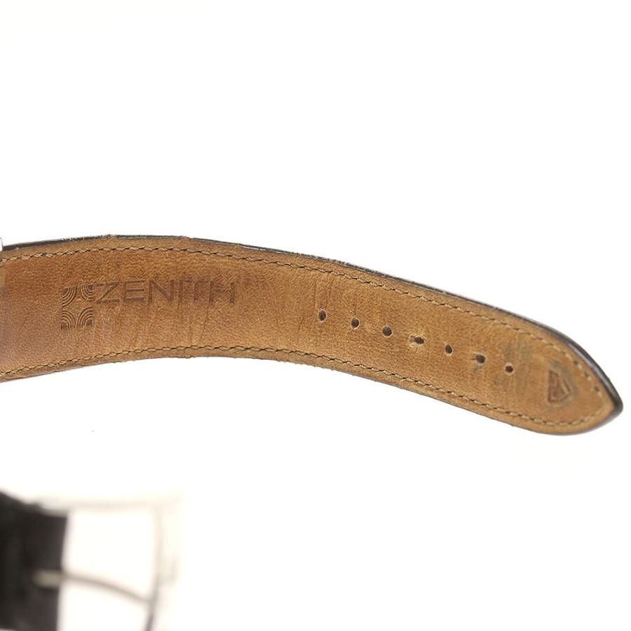 ZENITH（時計） 訳あり ゼニス ZENITH 14/01.0240.410 クロノマスター ムーンフェイズ トリプルカレンダー 自動巻き ...