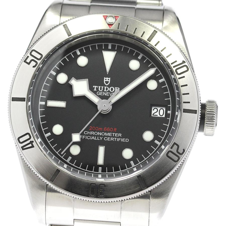 TUDOR チュードル 79730 ブラックベイ スチール デイト 自動巻き メンズ 良品 箱・保証書付き_800893 : CLOSER ...
