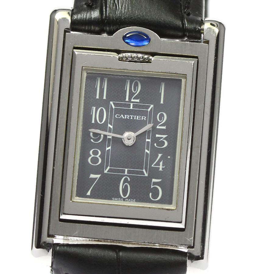 Cartier（カルティエ） CARTIER W1016830 タンクバスキュラント クォーツ レディース 保証書付き_800988 ...