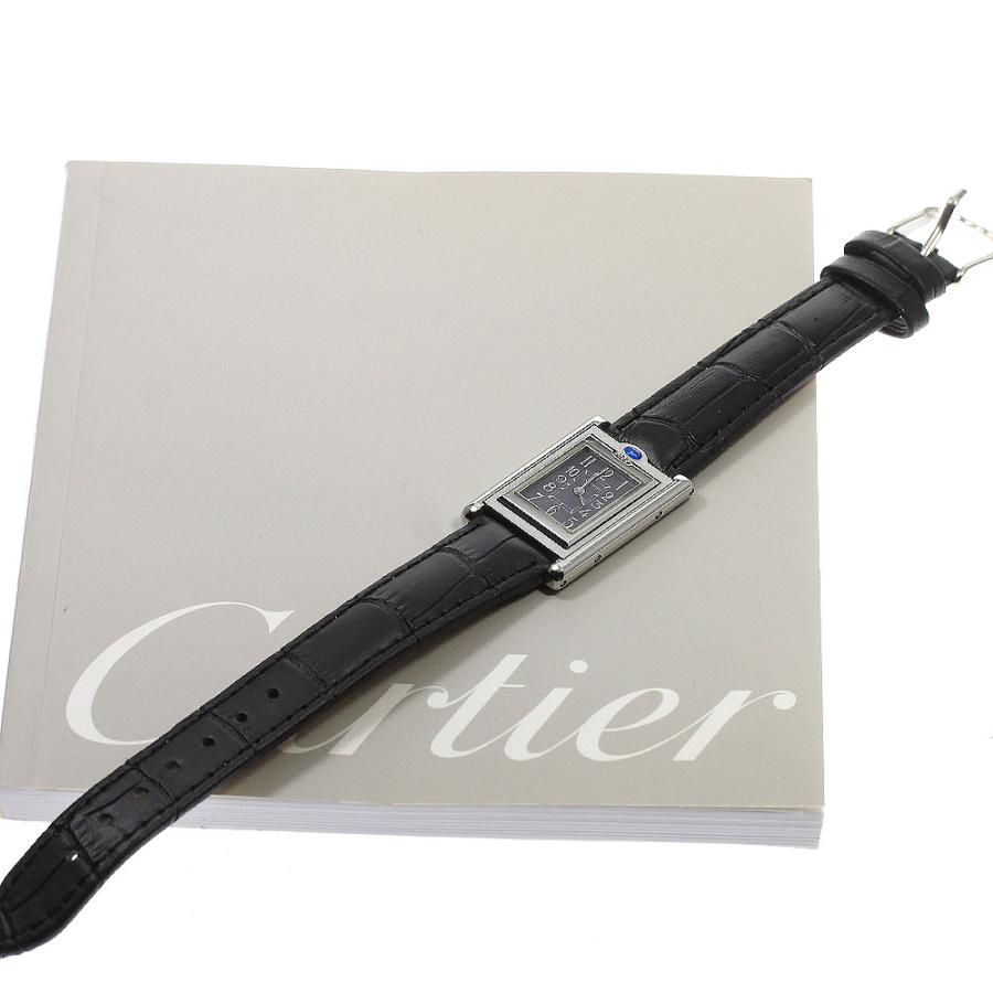 Cartier（カルティエ） CARTIER W1016830 タンクバスキュラント クォーツ レディース 保証書付き_800988 ...