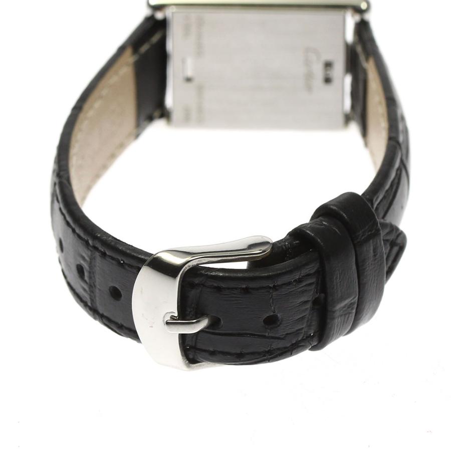 Cartier（カルティエ） CARTIER W1016830 タンクバスキュラント クォーツ レディース 保証書付き_800988 ...