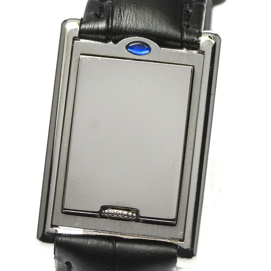 Cartier（カルティエ） CARTIER W1016830 タンクバスキュラント クォーツ レディース 保証書付き_800988 ...