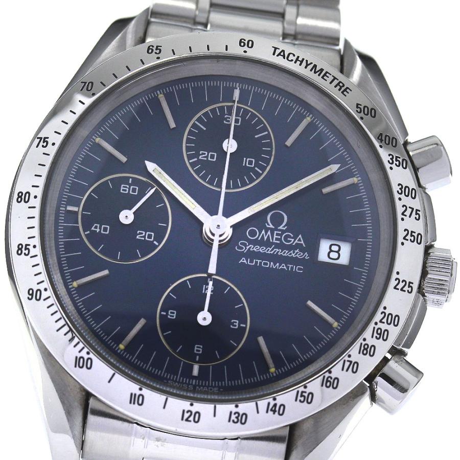 OMEGA オメガ 3511.80 スピードマスター デイト クロノグラフ 自動巻き メンズ _801052 : CLOSER Yahoo ...