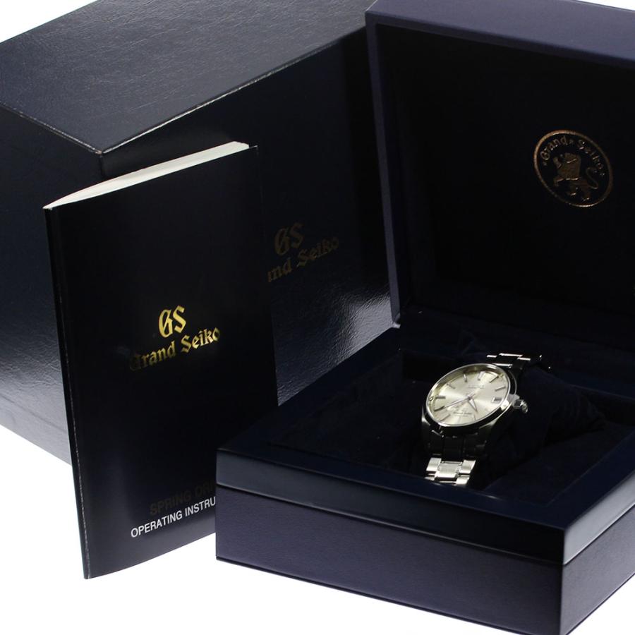 SEIKO セイコー SBGA001/9R65-0AA0 グランドセイコー パワーリザーブ デイト スプリングドライブ メンズ 美品 箱付 メーカーOH済み_801058 : CLOSER ...