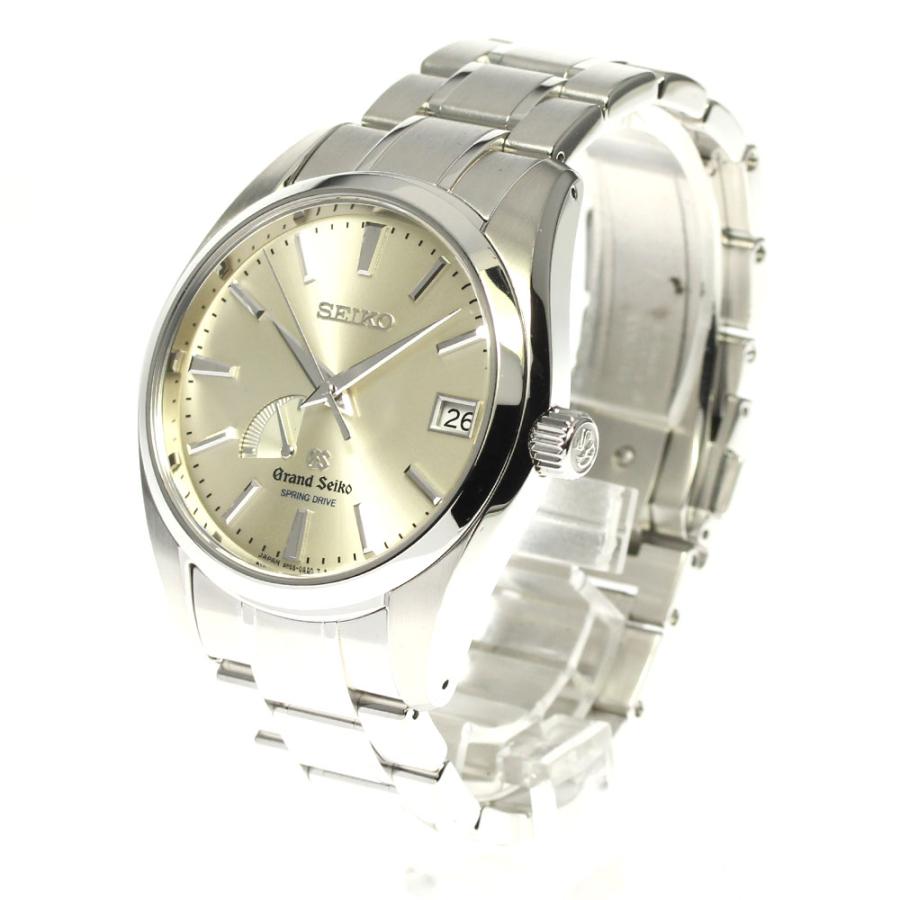 SEIKO セイコー SBGA001/9R65-0AA0 グランドセイコー パワーリザーブ デイト スプリングドライブ メンズ 美品 箱付 メーカーOH済み_801058 : CLOSER ...