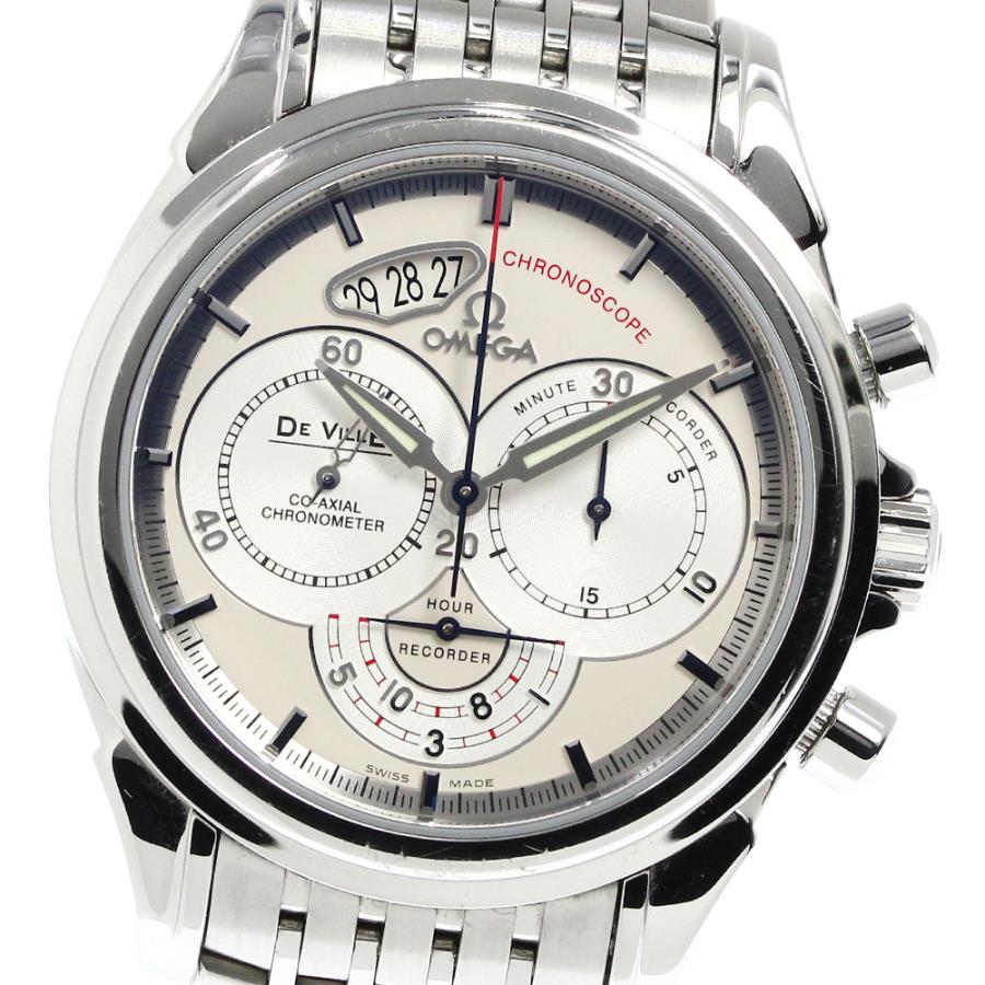 OMEGA オメガ 4550.30 デビル クロノスコープ コーアクシャル 自動巻き メンズ 箱・保証書付き_801301 : CLOSER ...
