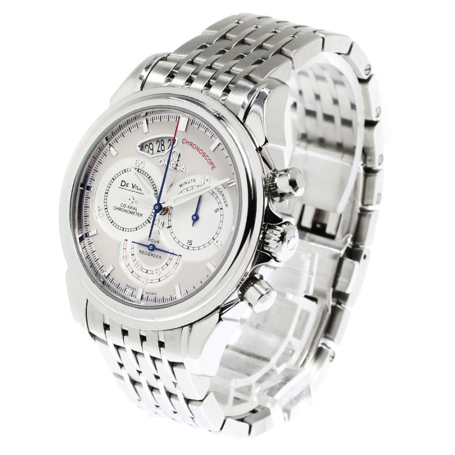 OMEGA オメガ 4550.30 デビル クロノスコープ コーアクシャル 自動巻き メンズ 箱・保証書付き_801301 : CLOSER ...