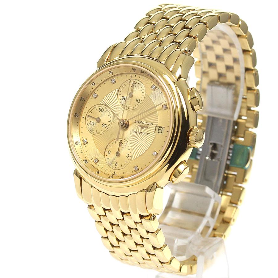 LONGINES ロンジン L4.765.2 125周年モデル 8Pダイヤ クロノグラフ デイト 自動巻き メンズ _801406 : CLOSER Yahoo!ショップ - 通販 ...