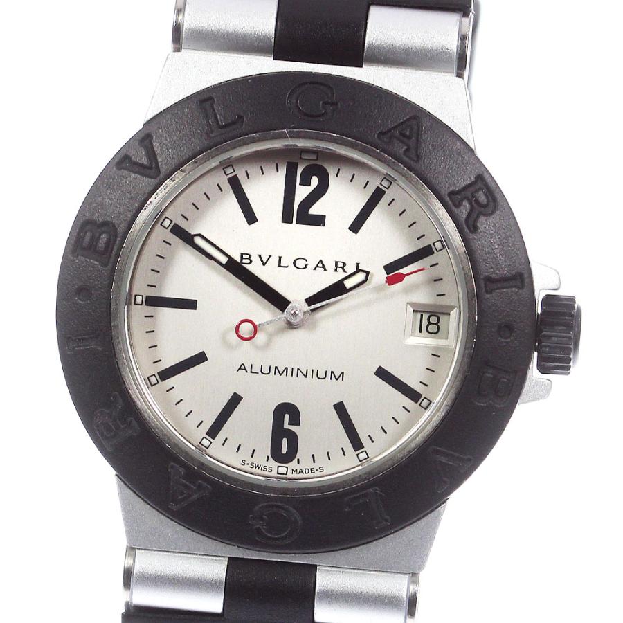 BVLGARI ブルガリ AL32TA アルミニウム デイト クォーツ ボーイズ 良品 箱・保証書付き_801629 : CLOSER ...