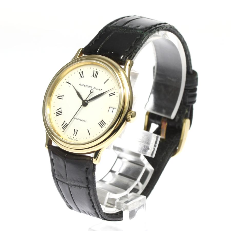 AUDEMARS PIGUET オーデマ・ピゲ BA14406.002 K18YG デイト 自動巻き メンズ 保証書付き_801640 ...