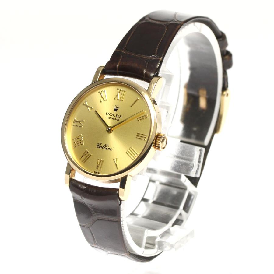 ロレックス ROLEX 5109/8 K18YG チェリーニ K18YG cal.1602 手巻き レディース 箱・保証書付き_801923 : 801923 : CLOSER Yahoo ...