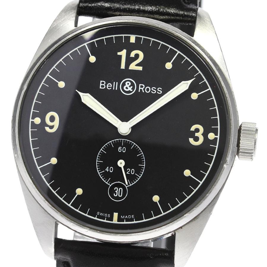 ベル＆ロス Bell＆Ross BR123 ヴィンテージ デイト 自動巻き メンズ 箱付き_801931 :801931:CLOSER ...