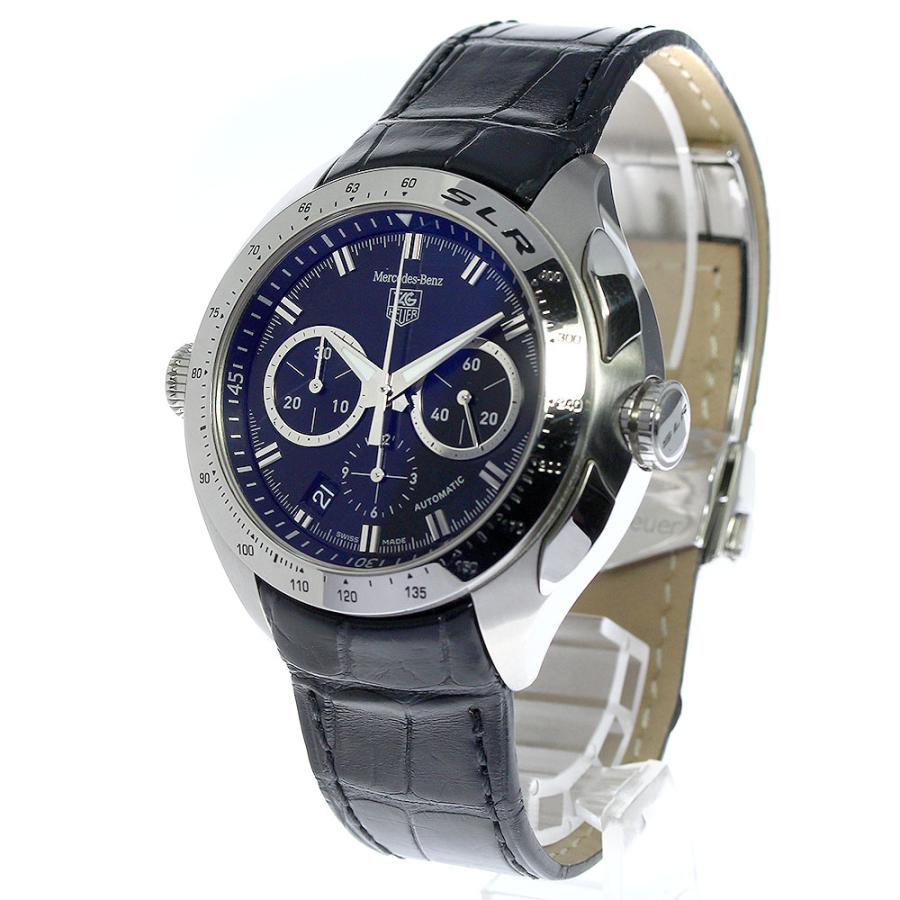 タグホイヤー TAG HEUER CAG2110 SLR メルセデス・ベンツ クロノグラフ 自動巻き メンズ 保証書付き_802020 : ...