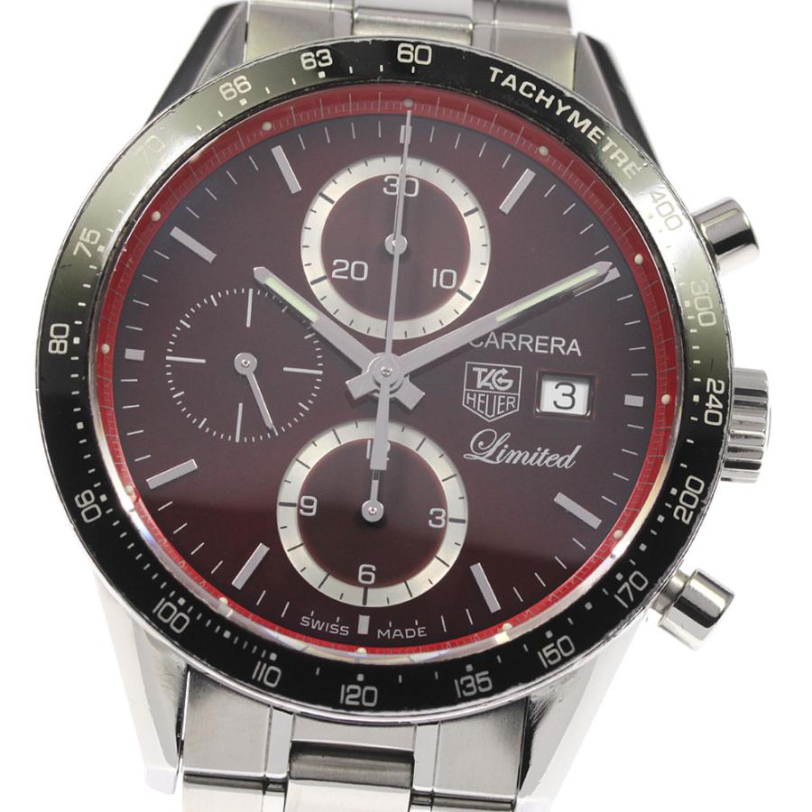 TAG HEUER タグホイヤー CV2019 カレラ デイト クロノグラフ 200本限定 自動巻き _802371 : CLOSER Yahoo!ショップ - 通販 - Yahoo!ショッピング