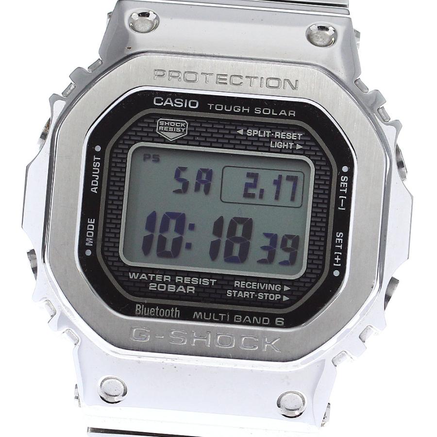 CASIO カシオ GMW-B5000D-1JF G-SHOCK フルメタル Bluetooth ソーラー電波 メンズ 箱・保証書付き ...