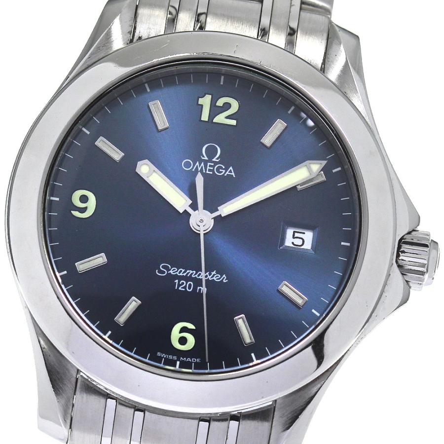 OMEGA オメガ 2511.83 シーマスター120 デイト クォーツ メンズ _803228 : CLOSER Yahoo!ショップ ...