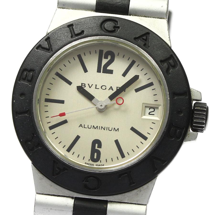 BVLGARI ブルガリ AL32A アルミニウム デイト クォーツ ボーイズ _803257 : CLOSER Yahoo!ショップ ...