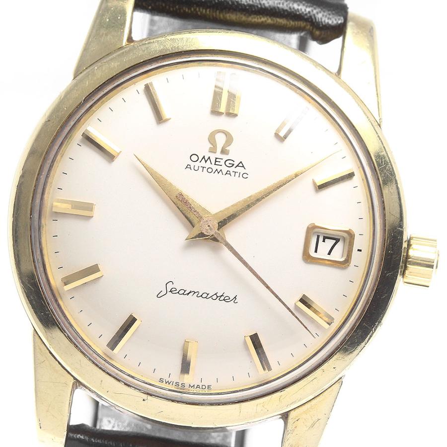 OMEGA オメガ 2849-4SC シーマスター デイト cal.503 自動巻き メンズ _803333 : CLOSER Yahoo ...