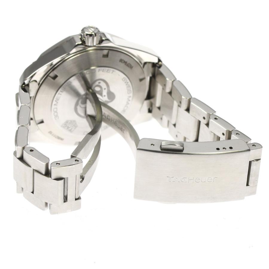 TAG HEUER タグホイヤー WBD1110.BA0928 アクアレーサー デイト クォーツ メンズ 箱・保証書付き_803637 ...