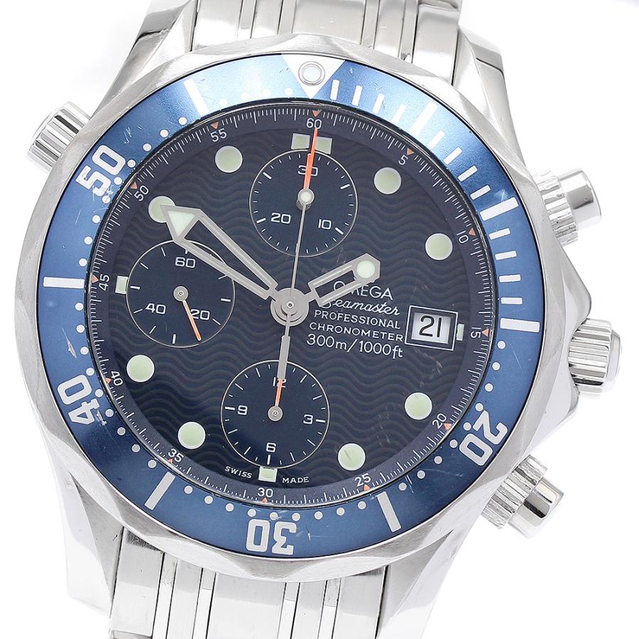 OMEGA オメガ 2599.80 シーマスター300 デイト クロノグラフ 自動巻き メンズ 保証書付き_803793 : CLOSER ...