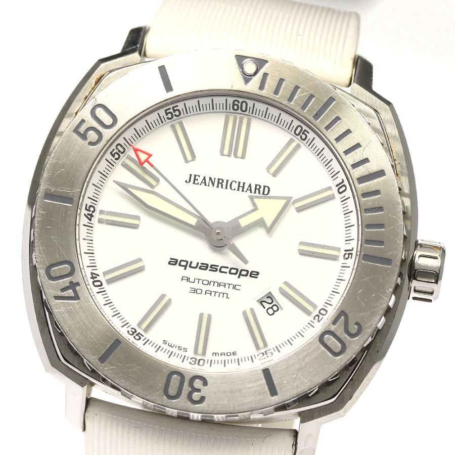 ジャンリシャール JEANRICHARD 60400-11E アクアスコープ デイト 自動巻き メンズ 内箱付き_803999【ev20】 : CLOSER Yahoo!ショップ - 通販 ...