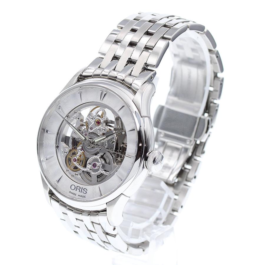 ORIS オリス 7591-01 アートリエ スケルトン 自動巻き メンズ _804093 : CLOSER Yahoo!ショップ - 通販 - Yahoo!ショッピング
