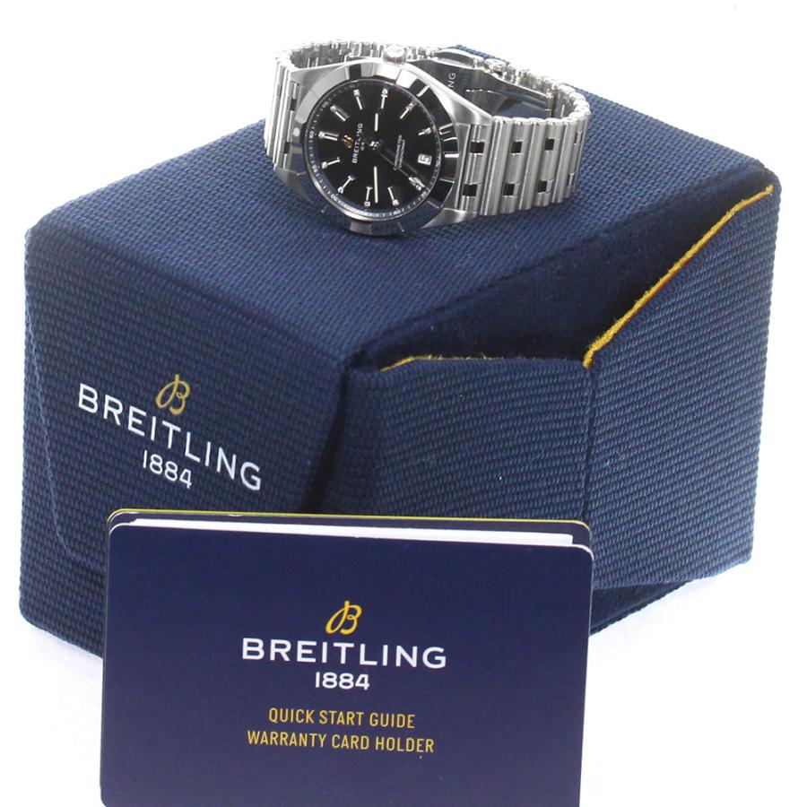 ブライトリング（BREITLING） BREITLING A77310 クロノマット32 11Pダイヤ クォーツ レディース 美品 内箱・保証 ...