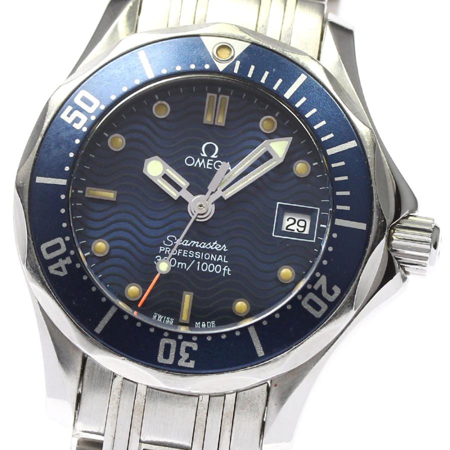 OMEGA（オメガ） OMEGA 2583.80 シーマスター300 デイト クォーツ レディース 保証書付き_804235 : CLOSER Yahoo!ショップ - 通販 - Yahoo ...