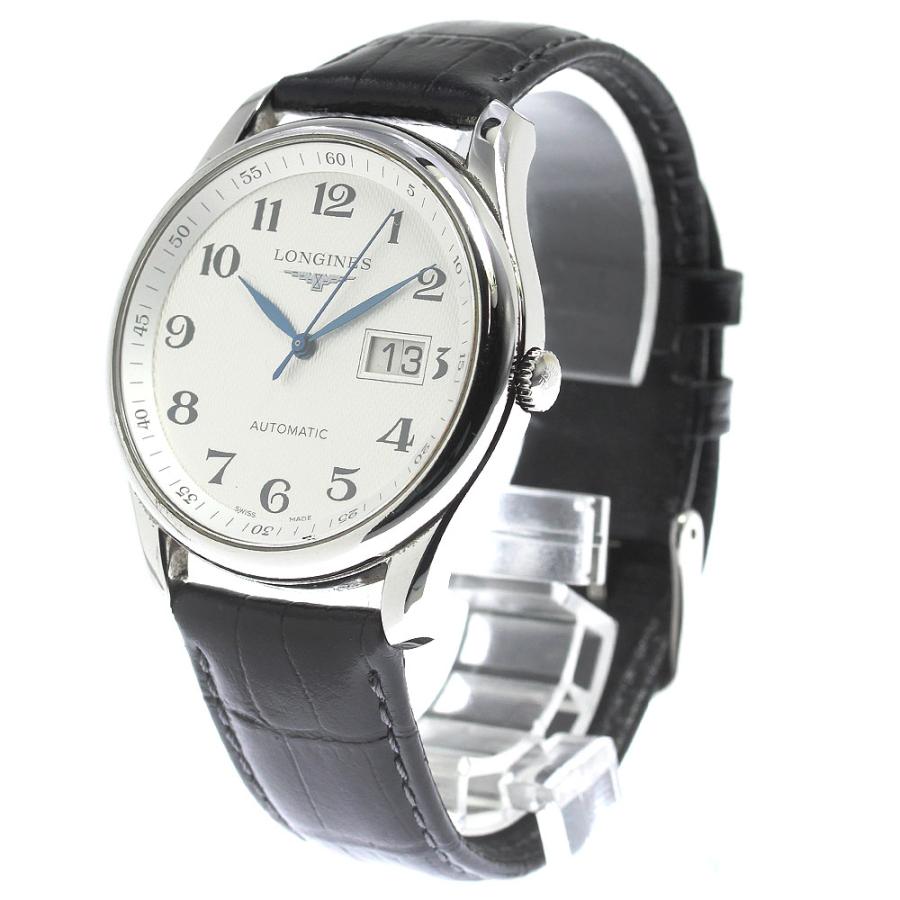 LONGINES ロンジン L2.648.4 マスターコレクション ビックデイト 自動巻き メンズ _804293 : CLOSER Yahoo!ショップ - 通販 - Yahoo!ショッピング