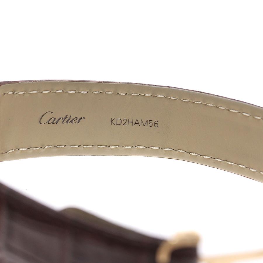 Cartier カルティエ CARTIER WR000651 ロンド ルイ LM K18PG 手巻き メンズ _804335 : CLOSER ...