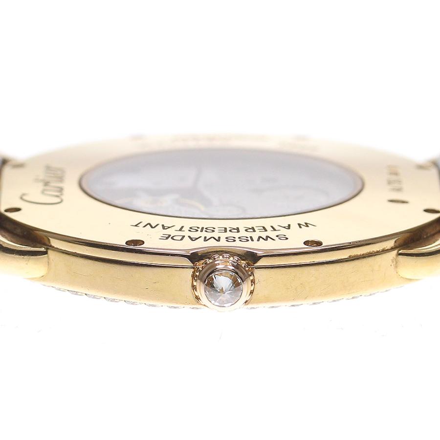 Cartier カルティエ CARTIER WR000651 ロンド ルイ LM K18PG 手巻き メンズ _804335 : CLOSER ...