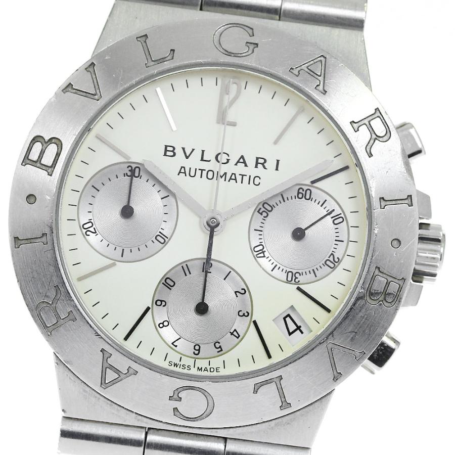 BVLGARI ブルガリ CH35SAUTO ディアゴノ スポーツ クロノグラフ 自動巻き メンズ _804535 : CLOSER Yahoo!ショップ - 通販 - Yahoo!ショッピング